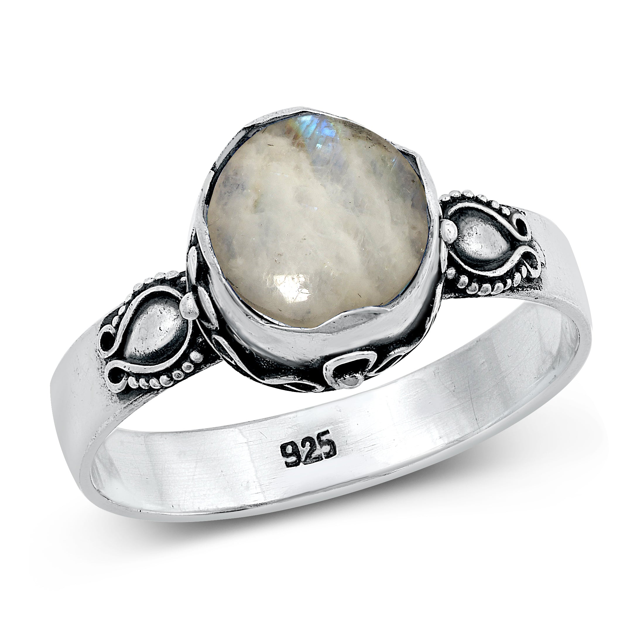 Wholwsale Silver Stone Ring - Bali - RS131840-MS-06 – Sidney Imports
