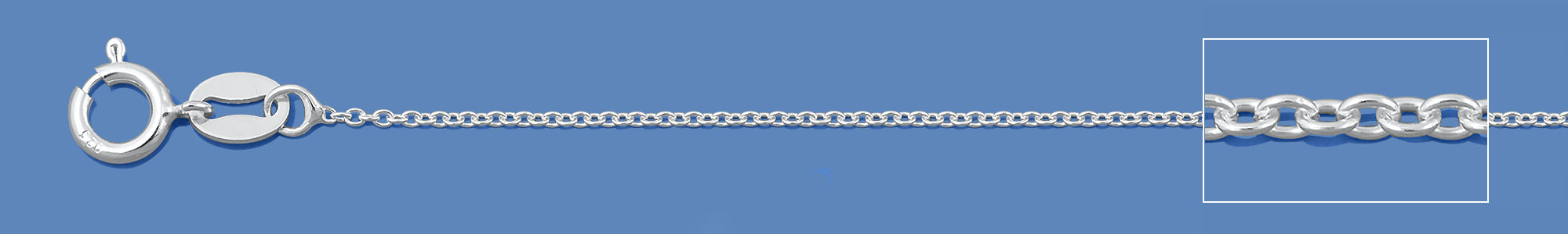 CP612348 Sterling Silver Shiny Dainty Cable Chain Necklace Wholesale ...