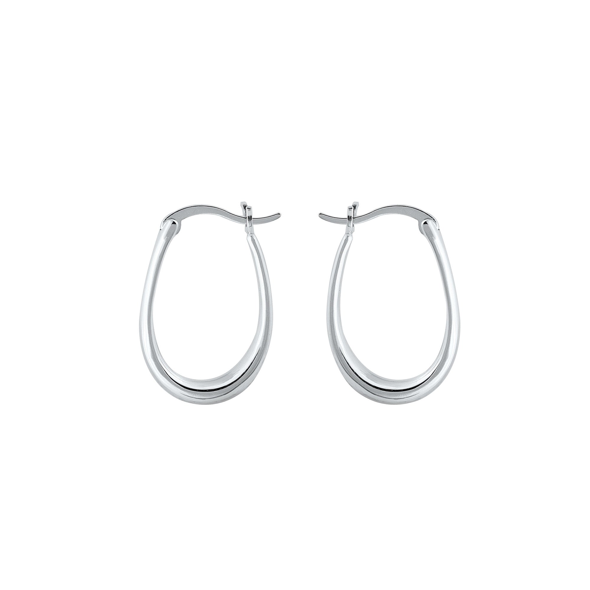 Wholesale Silver U-Shaped Hoops(EP442252) – Sidney Imports