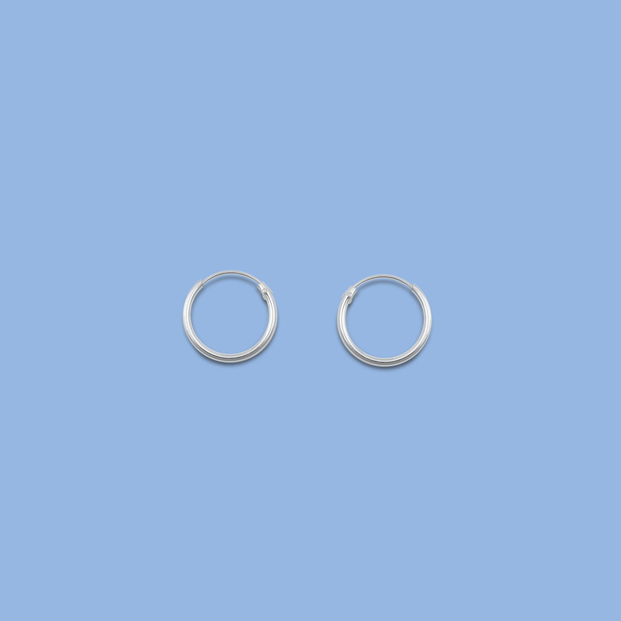 Wholesale Continuous Hoop Earrings - 1.2 x 14 mm(EP444312-14) – Sidney ...