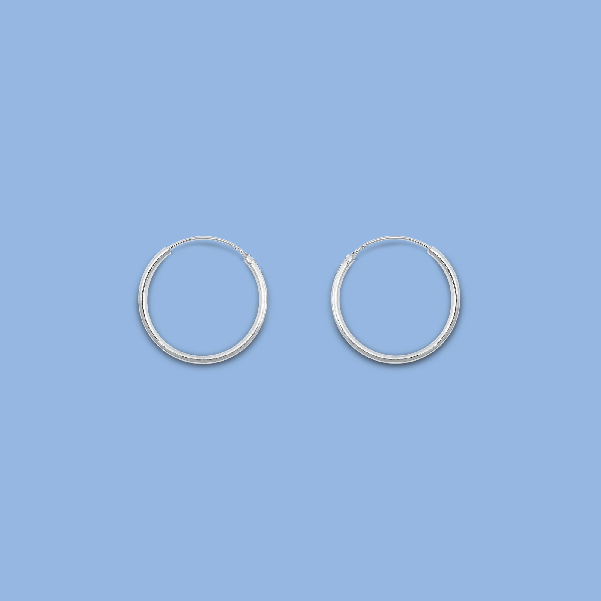 Wholesale Continuous Hoop Earrings - 1.2 x 20 mm(EP444312-20) – Sidney ...