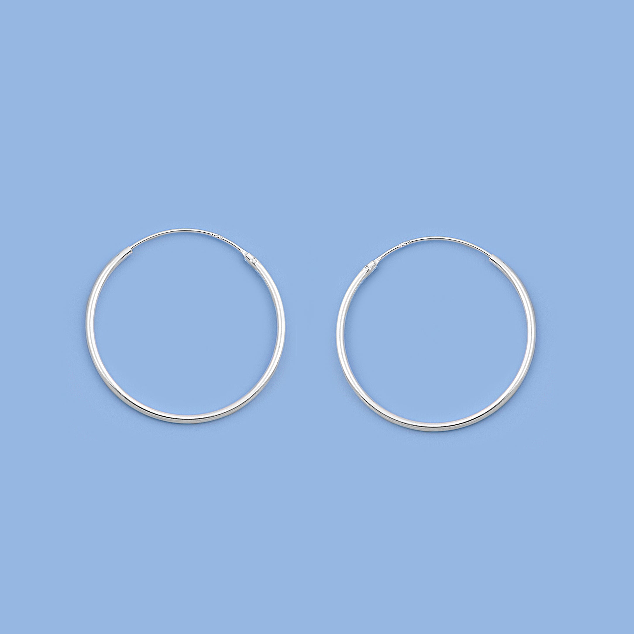 Wholesale Continuous Hoop Earrings - 1.2 x 30 mm(EP444312-30) – Sidney ...