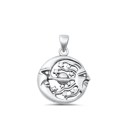 Wholesale Silver Pendant - Moon, Sun , Star – Sidney Imports
