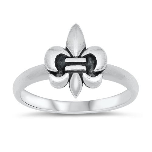 Silver Jewelry - Silver Ring - Fleur De Lise – Sidney Imports
