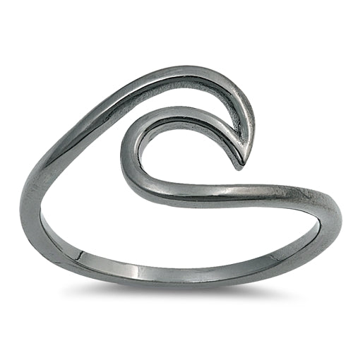 Silver Jewelry - Silver Ring - Wave – Sidney Imports