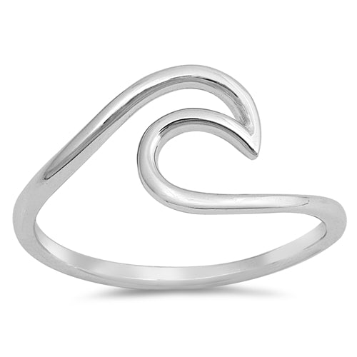 Silver Jewelry - Silver Ring - Wave – Sidney Imports