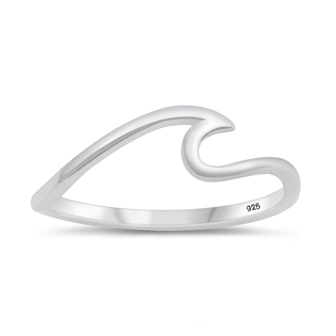 Silver Jewelry - Silver Ring - Wave – Sidney Imports
