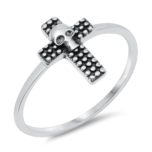 Silver Jewelry - Silver Ring - Skull Cross – Sidney Imports