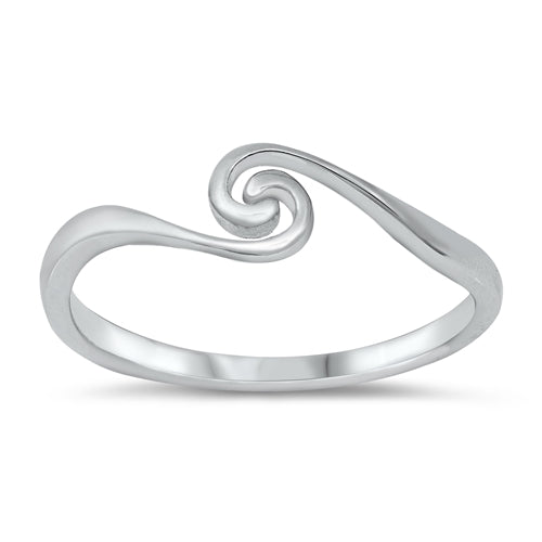 Silver Jewelry - Silver Ring - Swirl – Sidney Imports