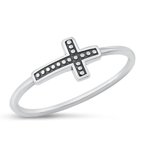 Silver Jewelry - Silver Ring - Cross – Sidney Imports