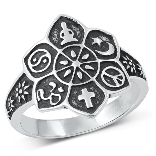 Silver Jewelry - Silver Ring - Symbols – Sidney Imports