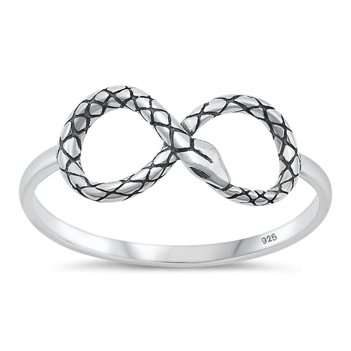 Silver Jewelry - Silver Ring - Infinity Snake – Sidney Imports