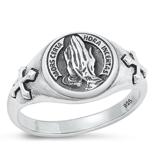 Silver Jewelry - Silver Ring - Praying Hands – Sidney Imports