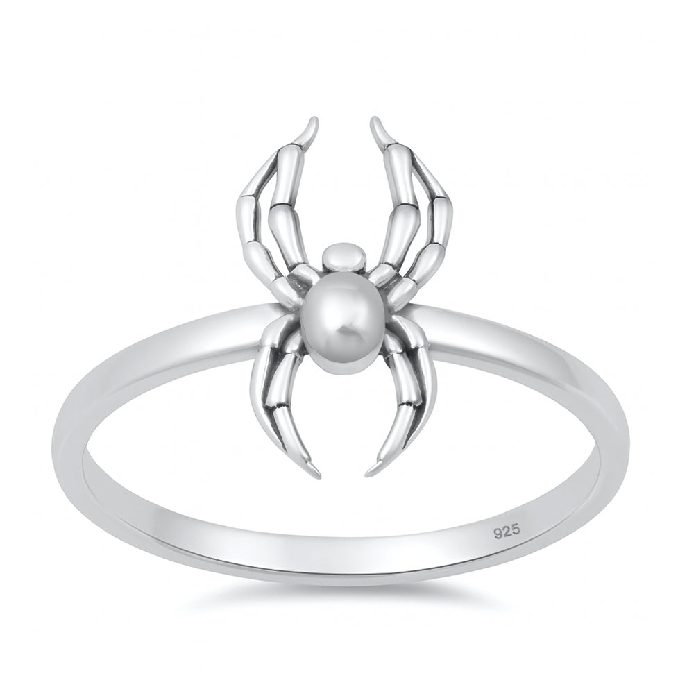 RP145603 Sterling Silver Spider Ring – Wholesale Gothic Jewelry by ...