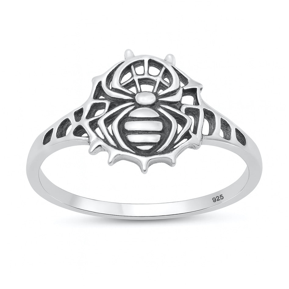 RP145610 Wholesale Sterling Silver Spider Ring | Sidney Imports