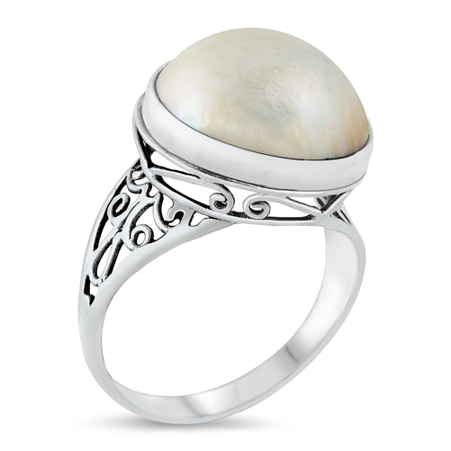 Wholwsale Silver Bali Ring W/ Pearl - RS130680-05 – Sidney Imports