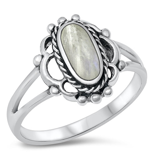 Wholwsale Silver Stone Ring - RS130765-MS-05 – Sidney Imports