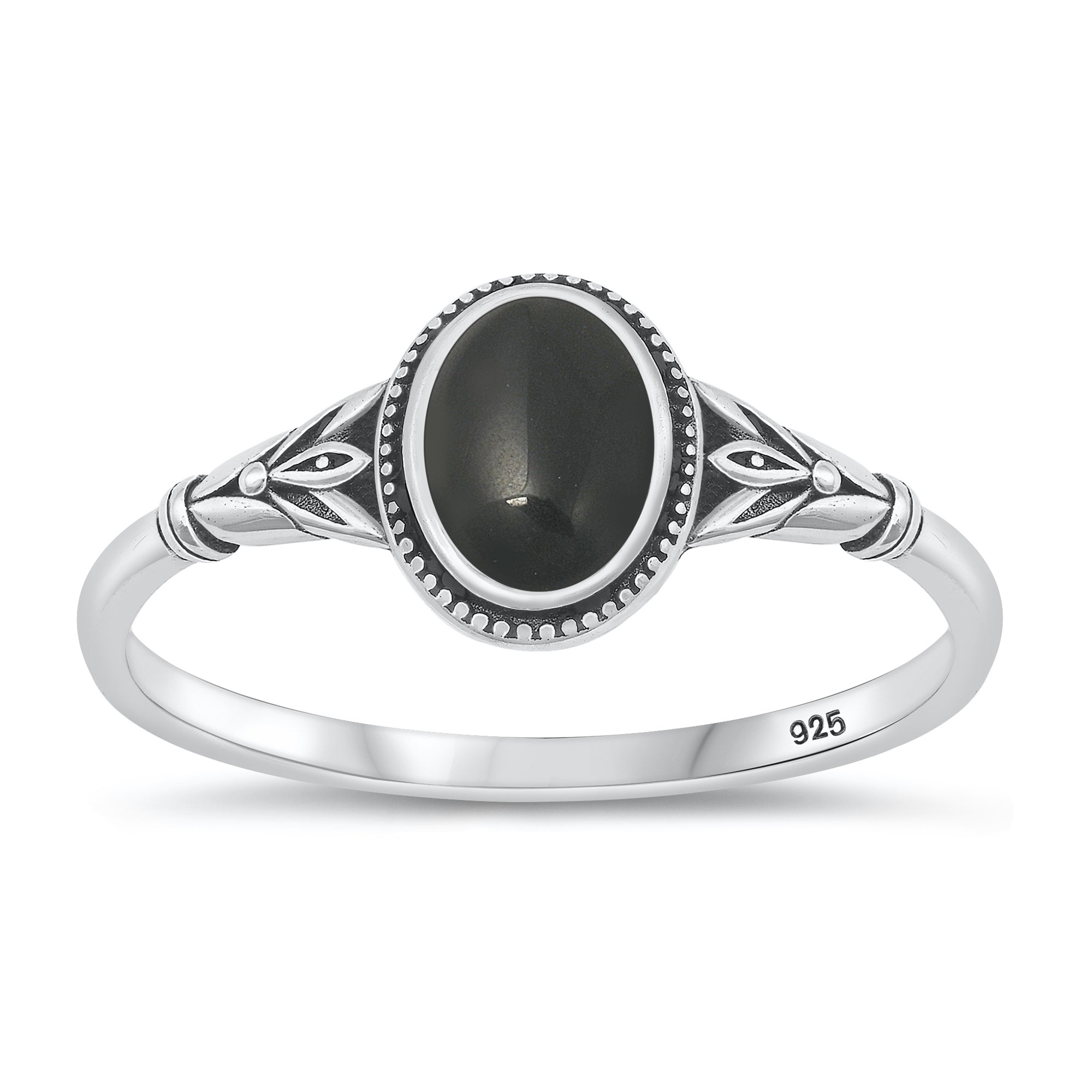 Wholesale Silver Stone Ring - RS131816-ON – Sidney Imports